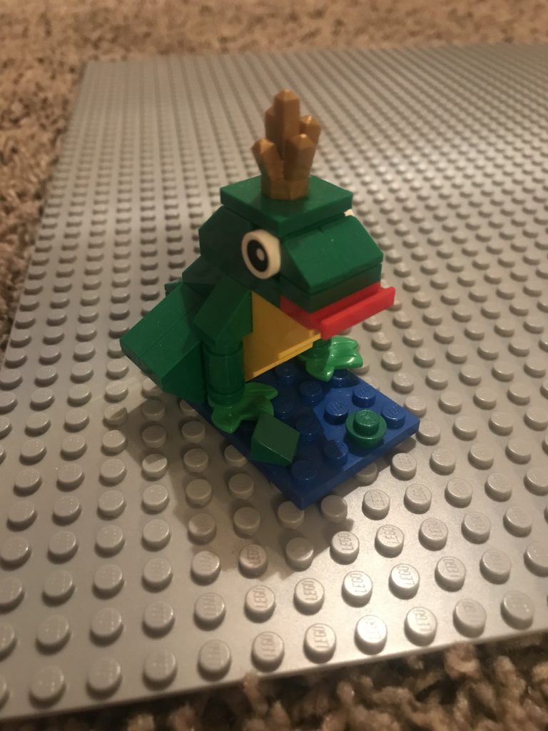 Lego Frog - RileyTracy.com